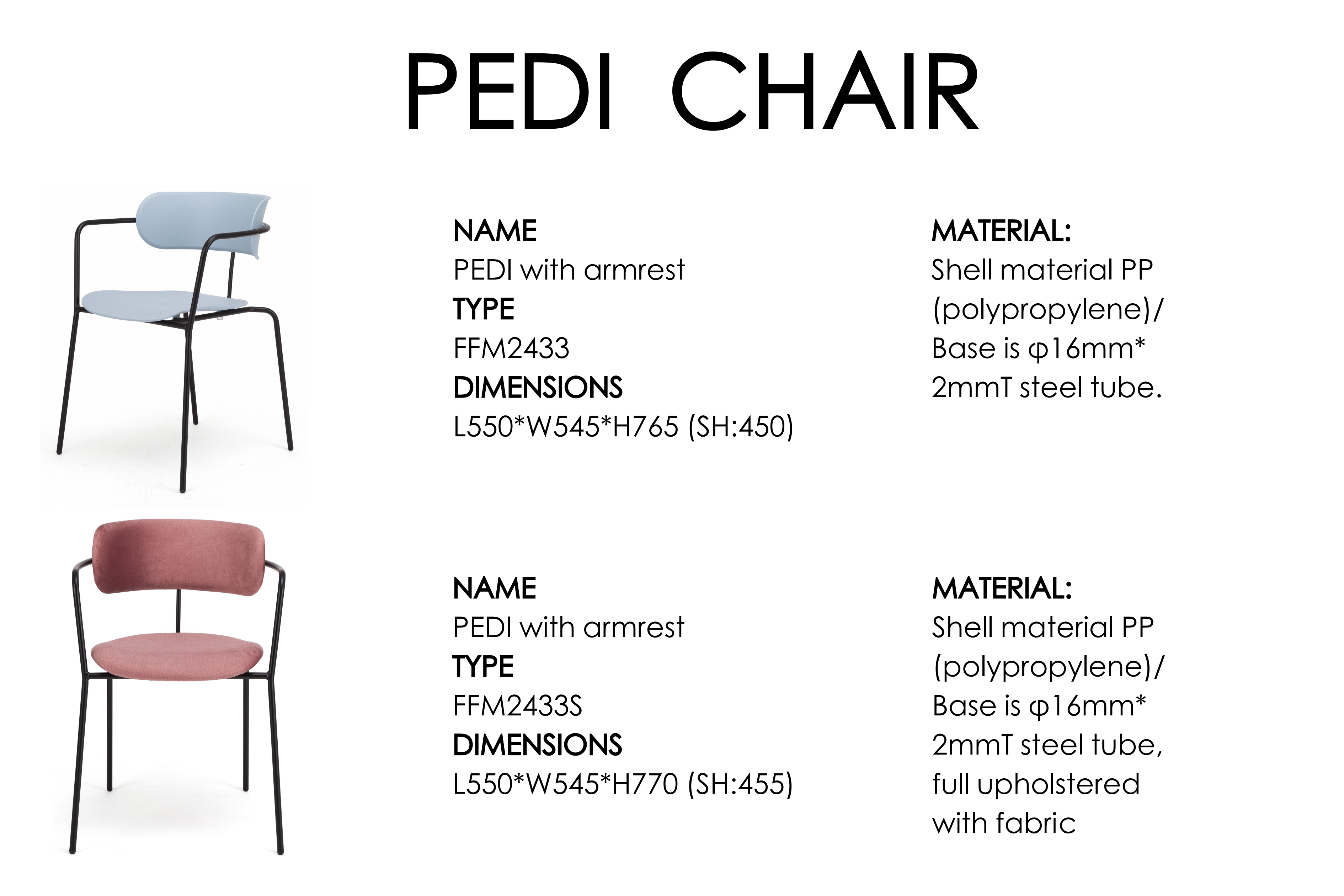 PEDI ARMREST – Vergodesign