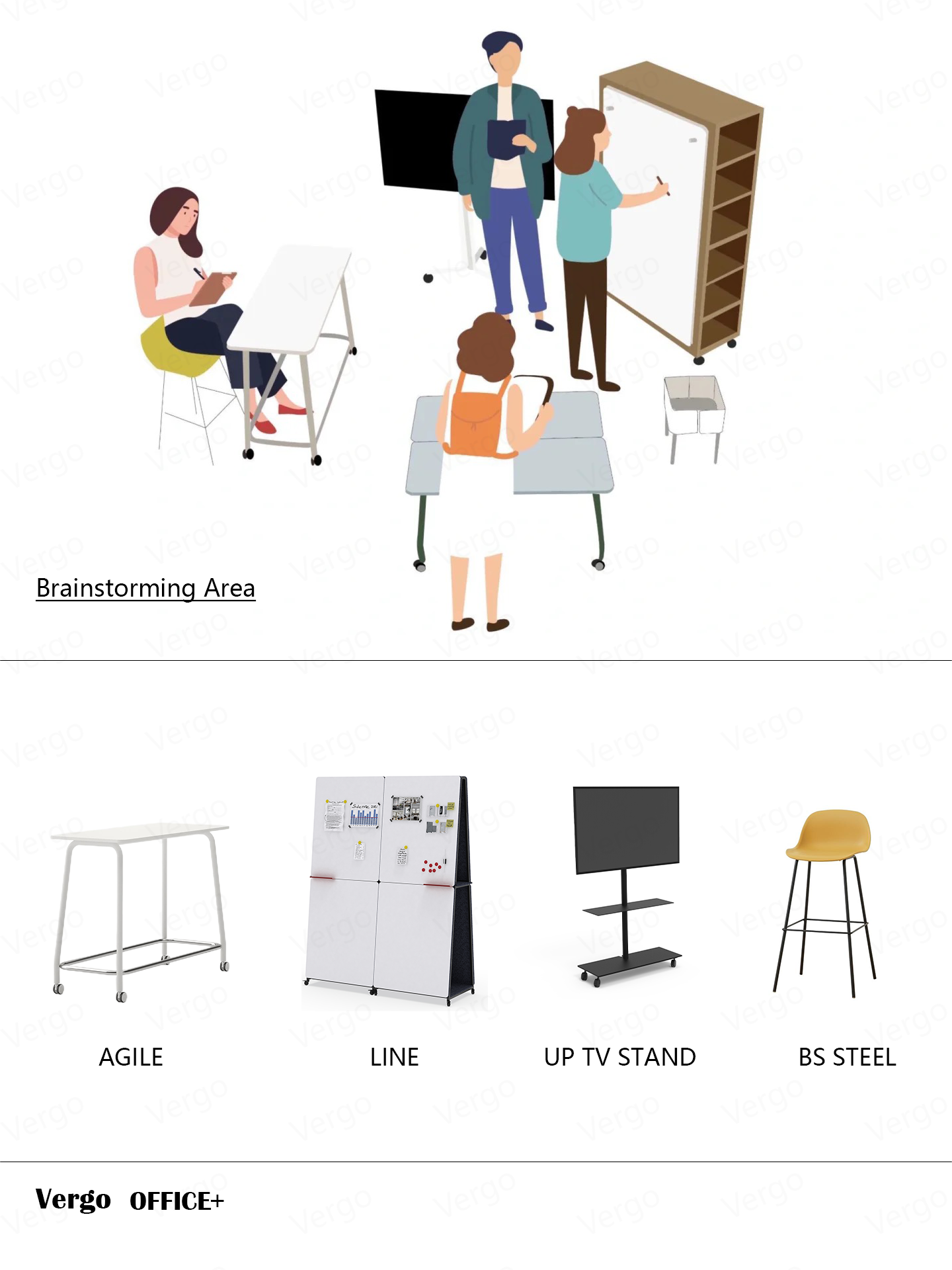 Enhancing Workplace Dynamics with 7 types of Public Spaces – Vergodesign
