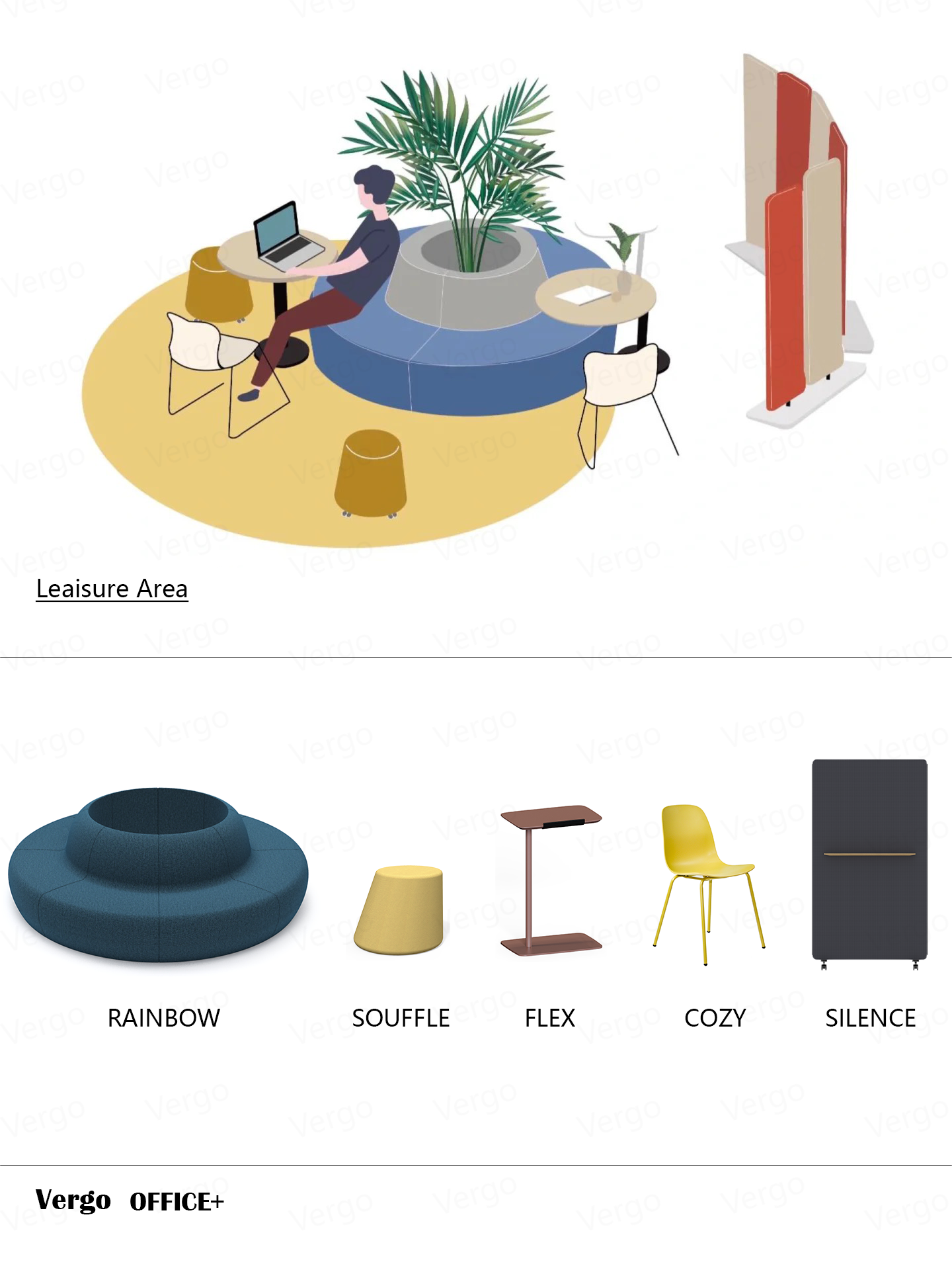 Enhancing Workplace Dynamics with 7 types of Public Spaces – Vergodesign